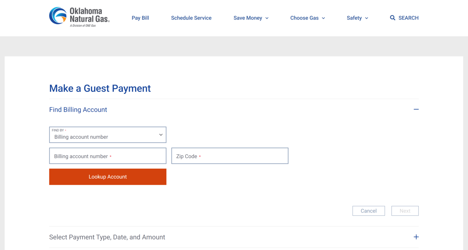 ONG Bill Pay: Oklahoma Natural Gas Guest Pay & Phone - SavePaying.com