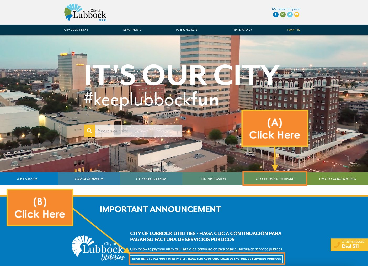 City Of Lubbock Utilities Bill Pay: Online Portal & Supports ...