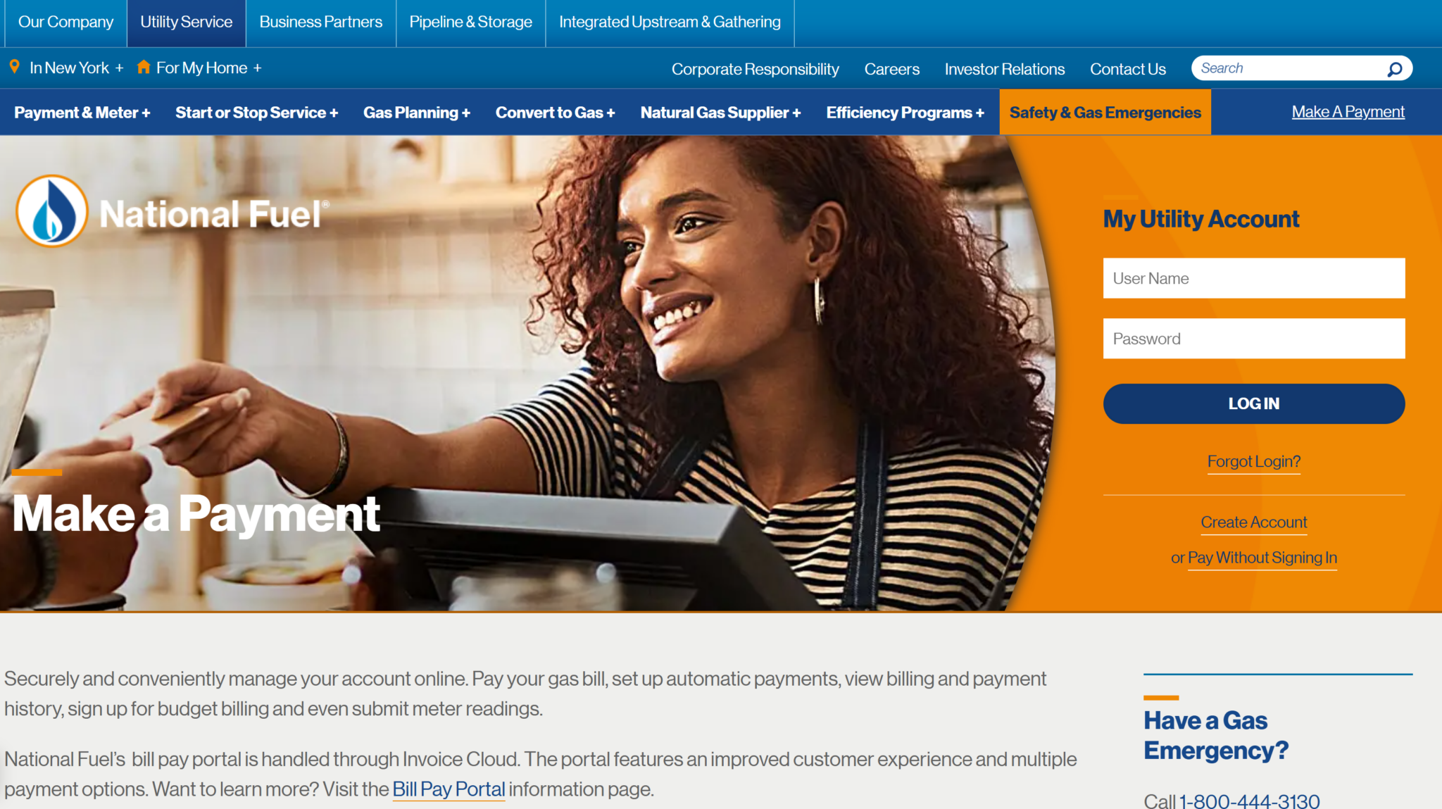Nationalfuelgas Bill Pay - View and Pay National Fuel Bill